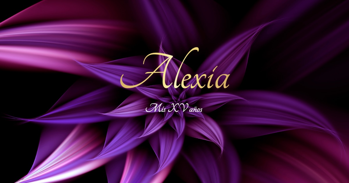 Flor morada